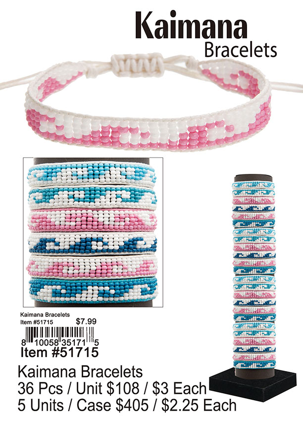 Kaimana Bracelets - Puka Creations