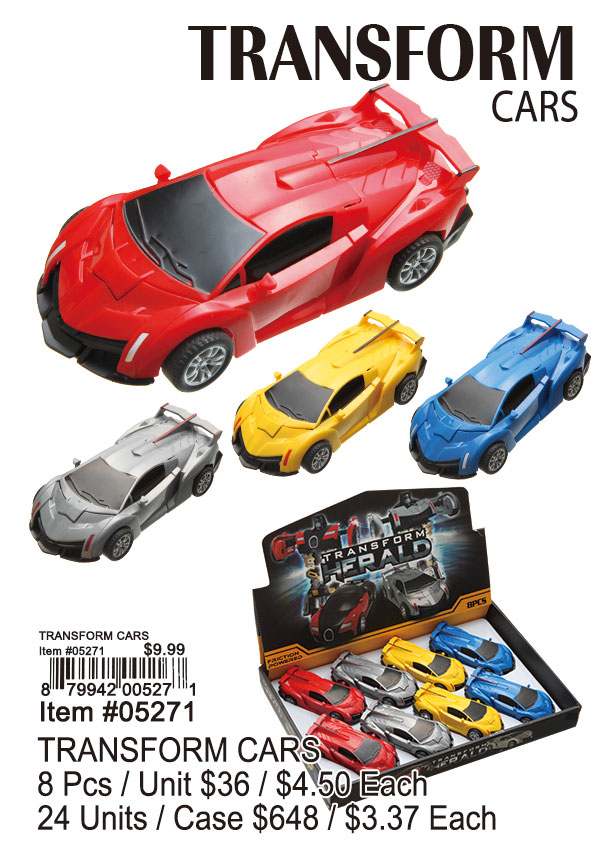Transform Cars - Puka Creations