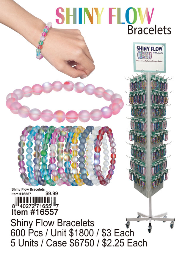 Shiny Flow Bracelets - Puka Creations