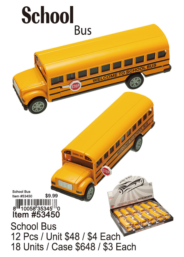 School Bus Toys - Puka Creations