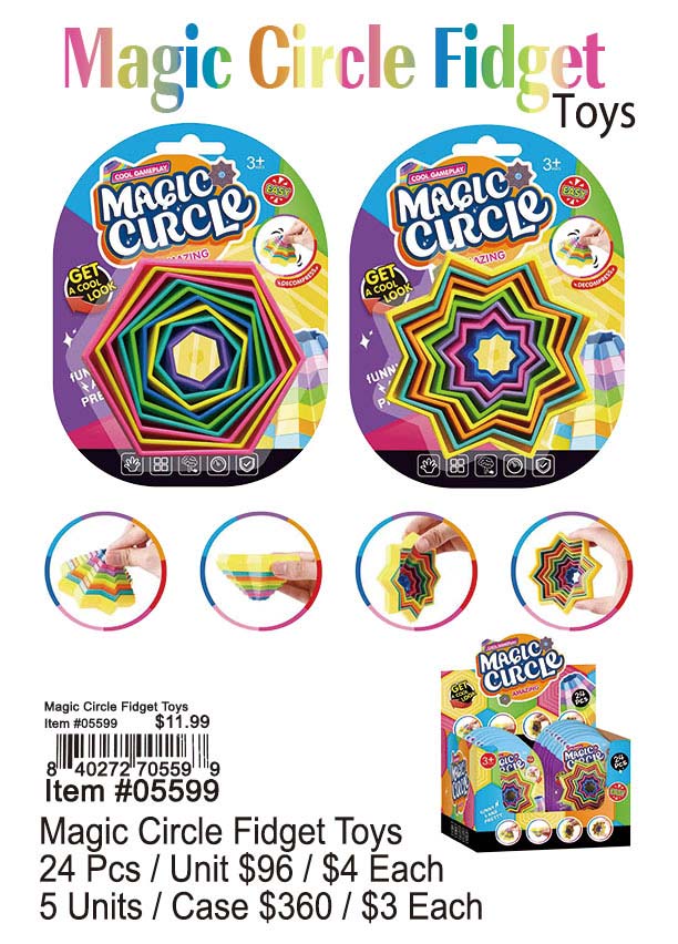 Magic Circle Fidget Toy - Puka Creations