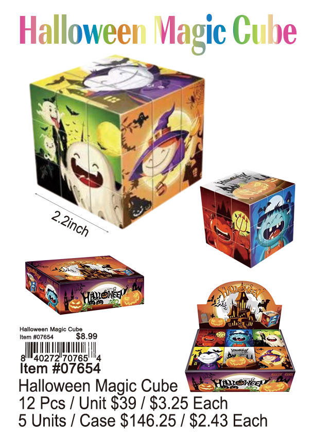 Halloween Magic Cube - Puka Creations