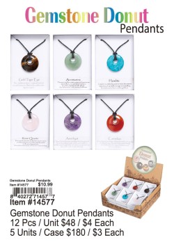 Healing Gems Stone Necklaces - Puka Creations
