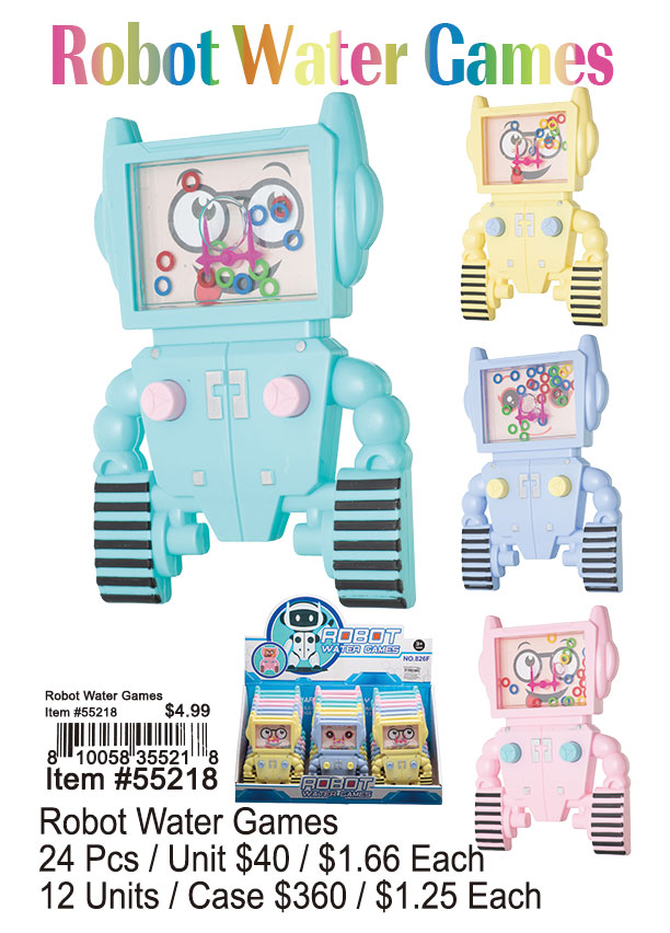 Robot Water Games - Puka Creations