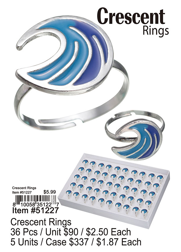 Crescent Rings