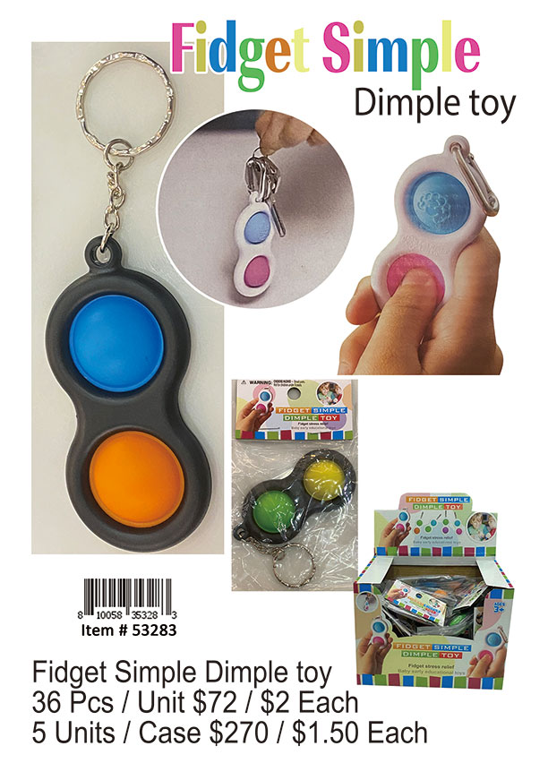 Fidget Simple Dimple Toys - Puka Creations