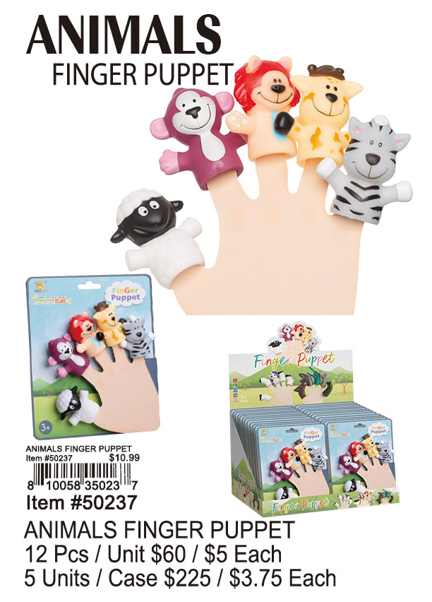 Animals Finger Puppet - Puka Creations