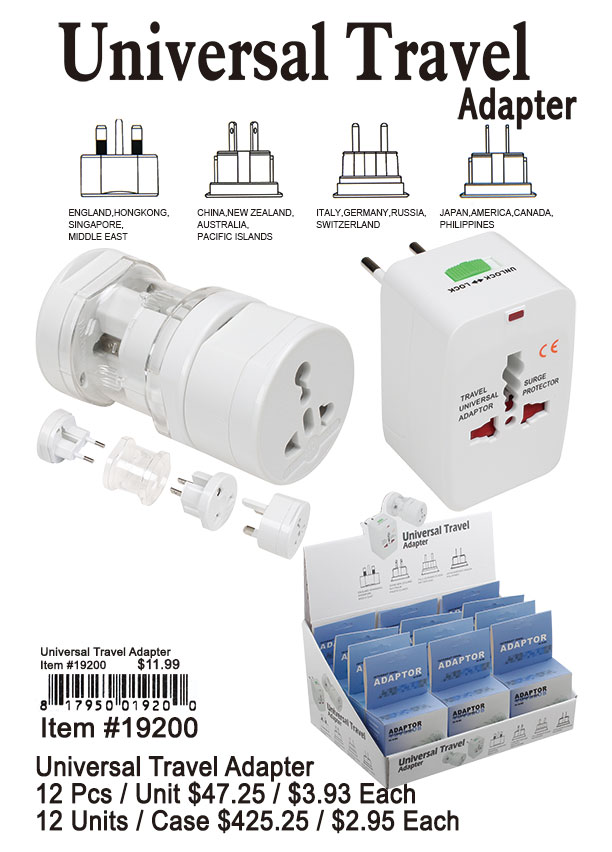 Universal Travel Adapter - Puka Creations