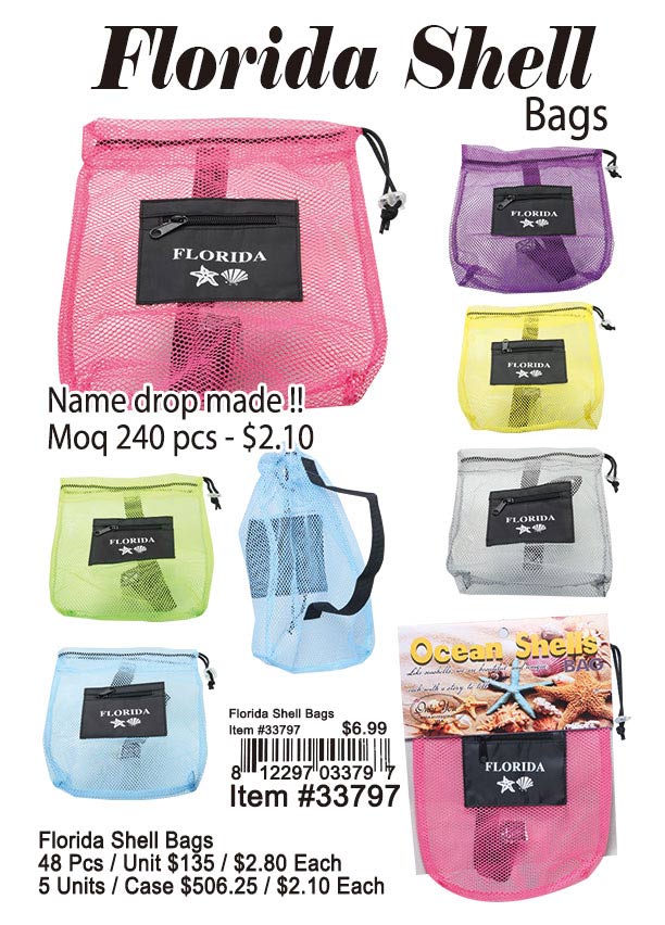 Florida Shell Bags - Puka Creations