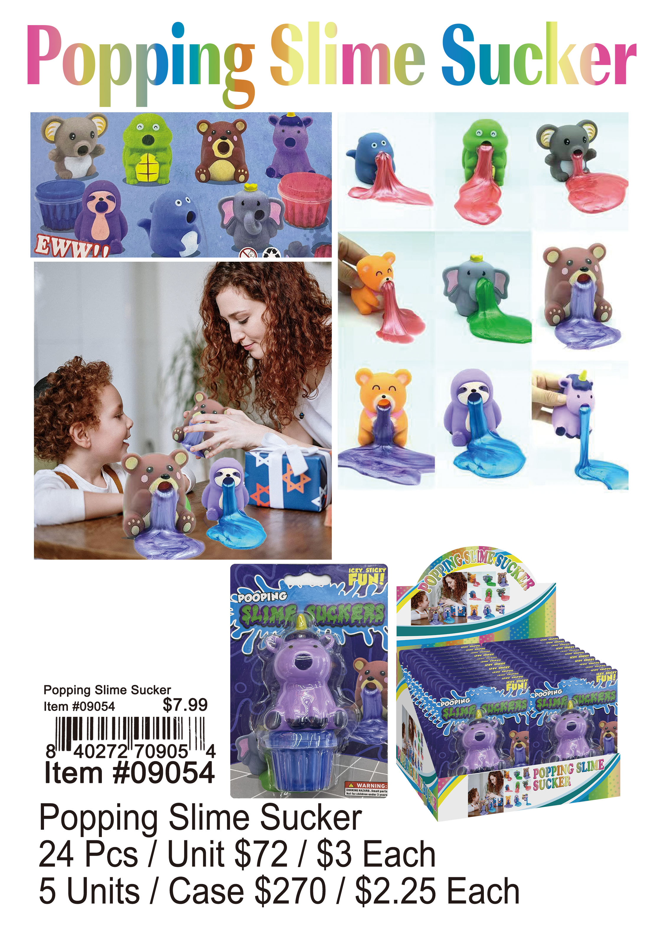 Funny Super Slime Toys